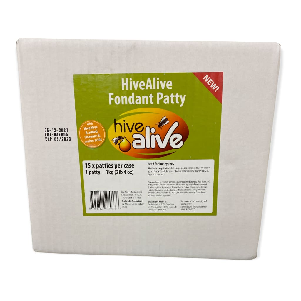 NBee Gold Beekeeping Supplies - Hive Alive Bee Fondant| Maritime Bee ...